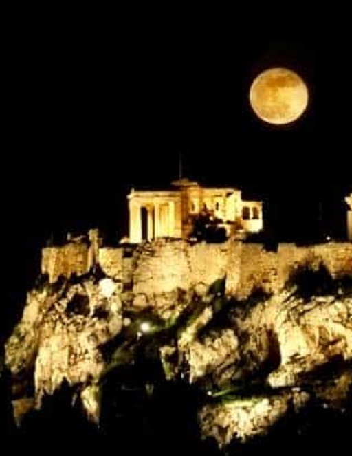 Two Moons in August-Monuments and Archaeological Sites with the Full ...